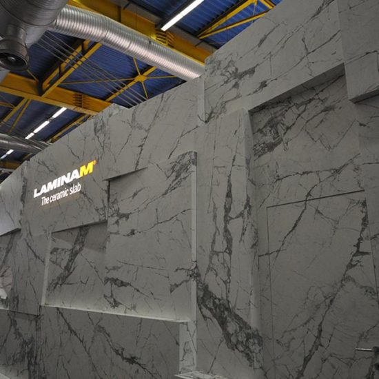 Laminam - Allestimenti stand fieristici - A&M Production