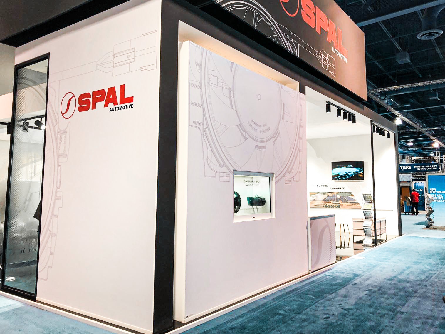 Spal Automotive exhibit at Conexpo - A&M Production